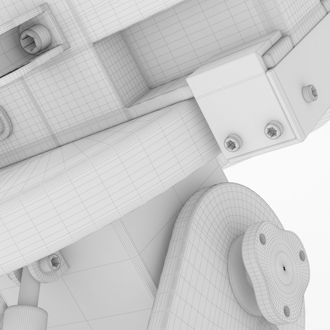 Mechanical Parts 3D Model - TurboSquid 1351856