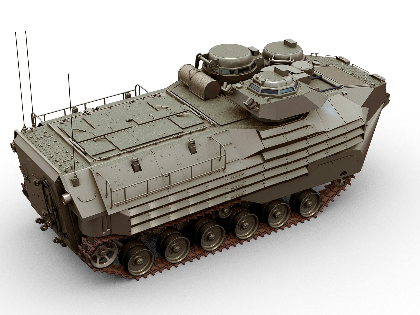 3D AAV7-A1 Armoured - TurboSquid 1733556