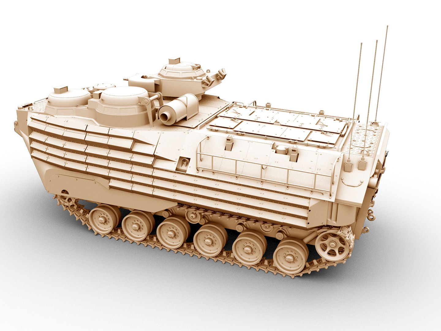 3D AAV7-A1 Armoured - TurboSquid 1733556