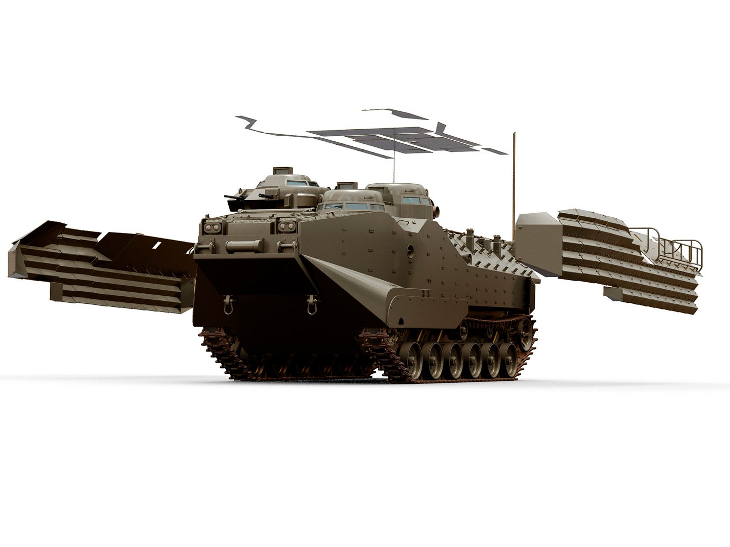 3D AAV7-A1 Armoured - TurboSquid 1733556