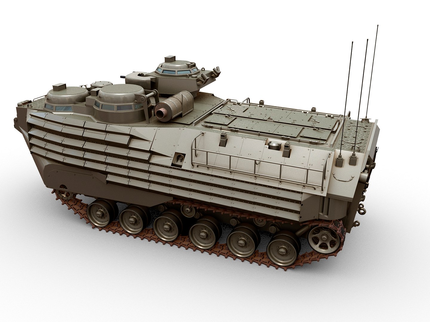 3D AAV7-A1 Armoured - TurboSquid 1733556
