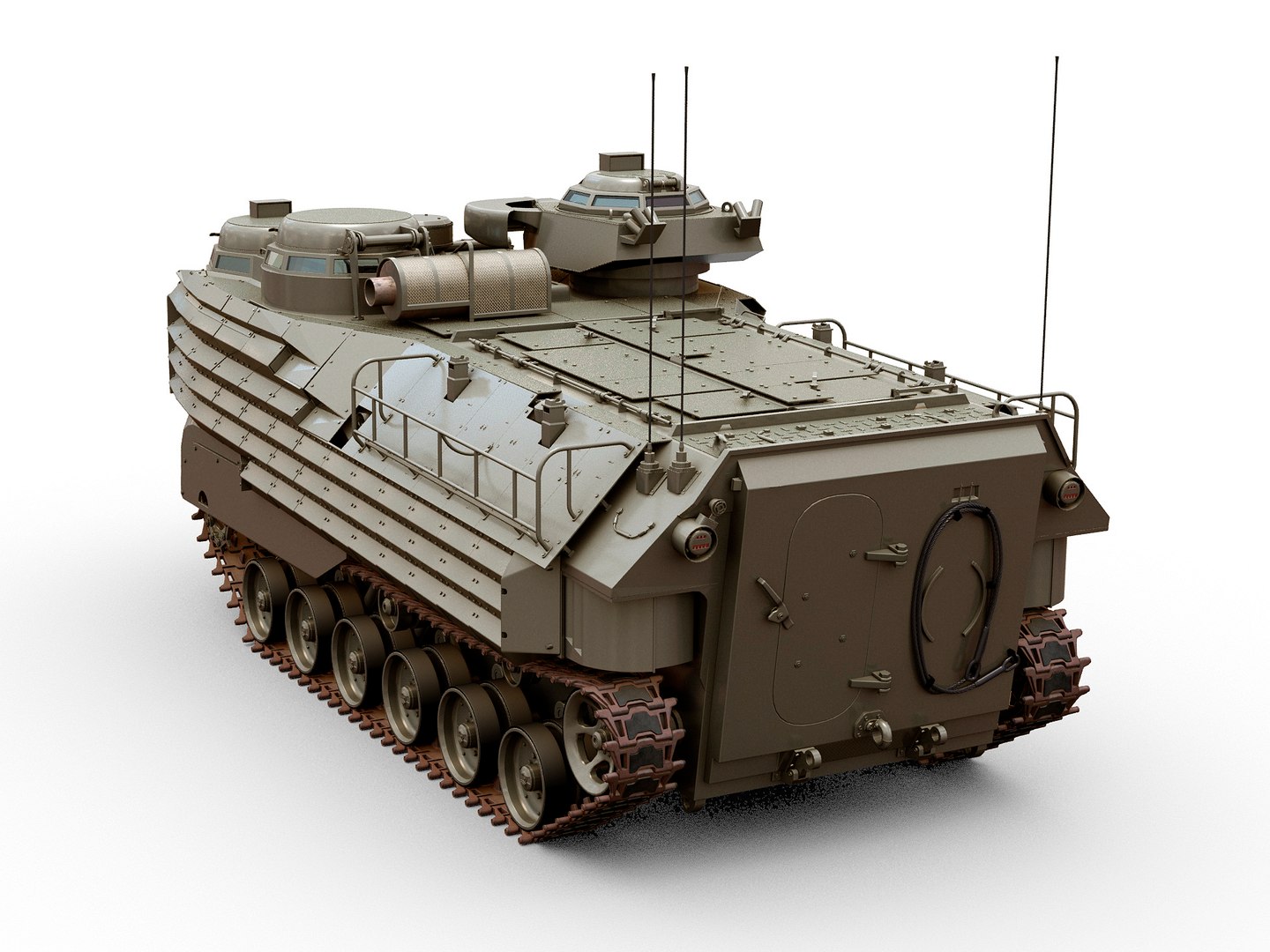 3D AAV7-A1 Armoured - TurboSquid 1733556