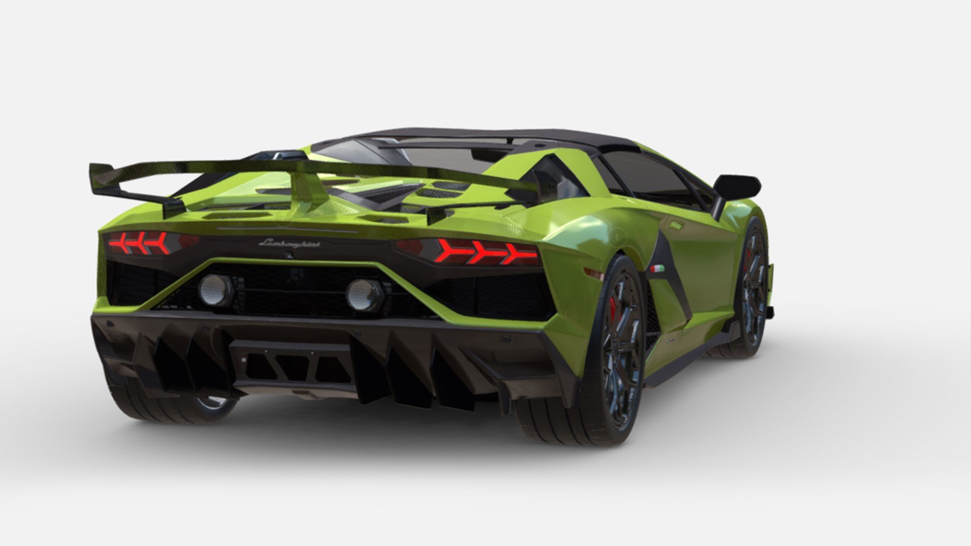 Lambo Aventador SVJ 2025 NEW MODEL 3D - TurboSquid 2342423