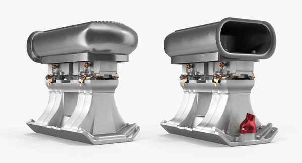 3D supercharger blower model - TurboSquid 1300145