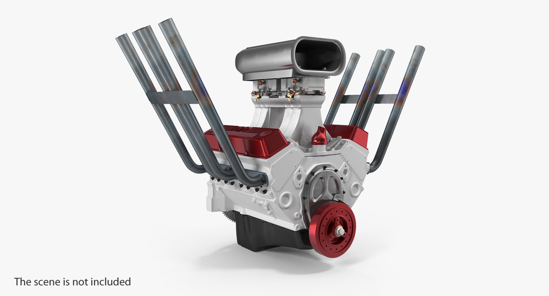 3D Supercharger Blower Model - TurboSquid 1300145