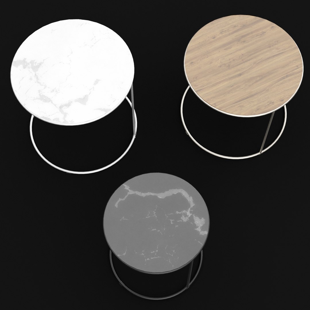 3D Cofe Table Design - TurboSquid 1530831