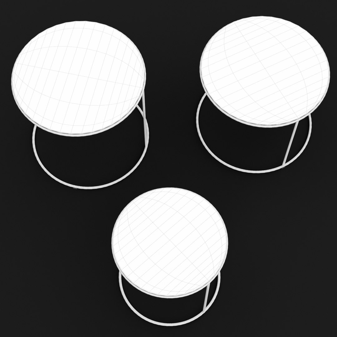 3D Cofe Table Design - TurboSquid 1530831