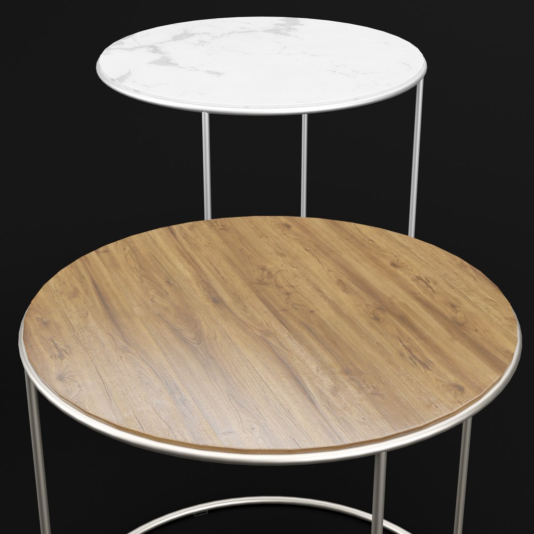 3D Cofe Table Design - TurboSquid 1530831