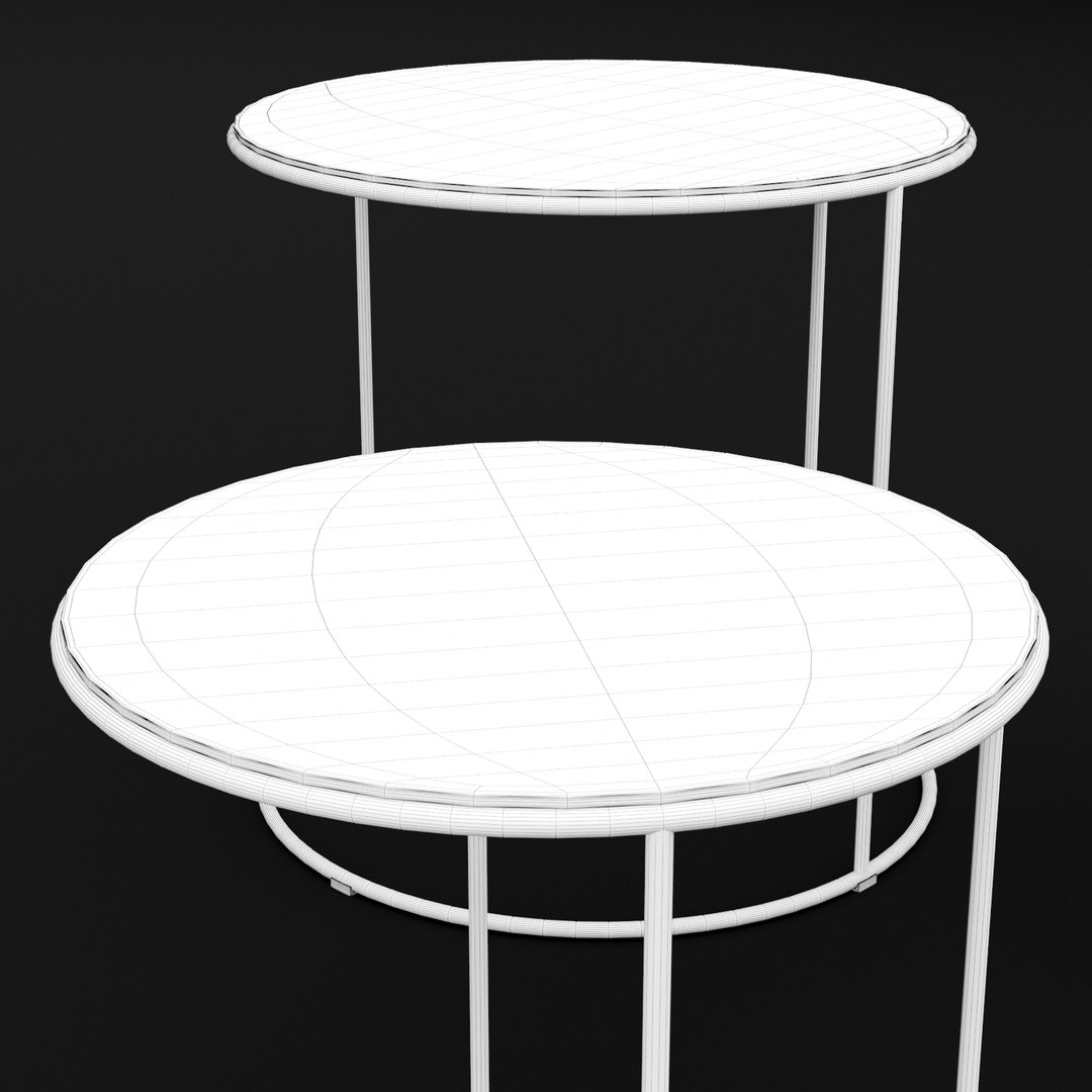 3D Cofe Table Design - TurboSquid 1530831