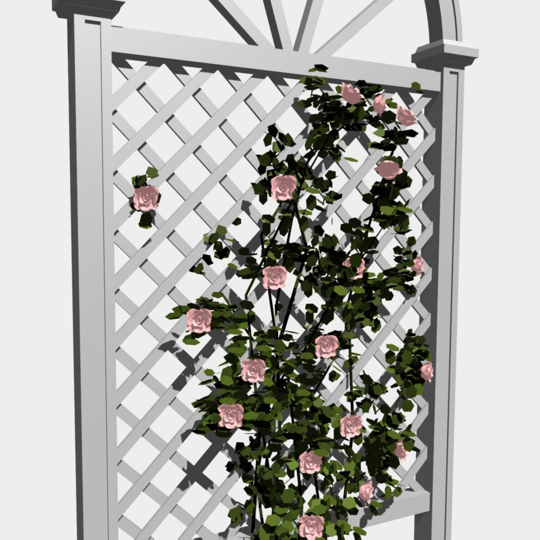 3d Model Nantucket Trellis