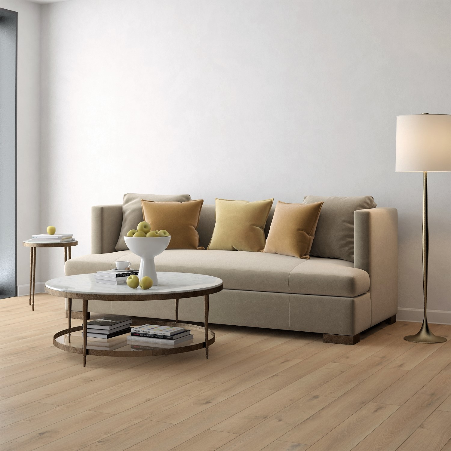 3D bakers social scene sofa model - TurboSquid 1387927