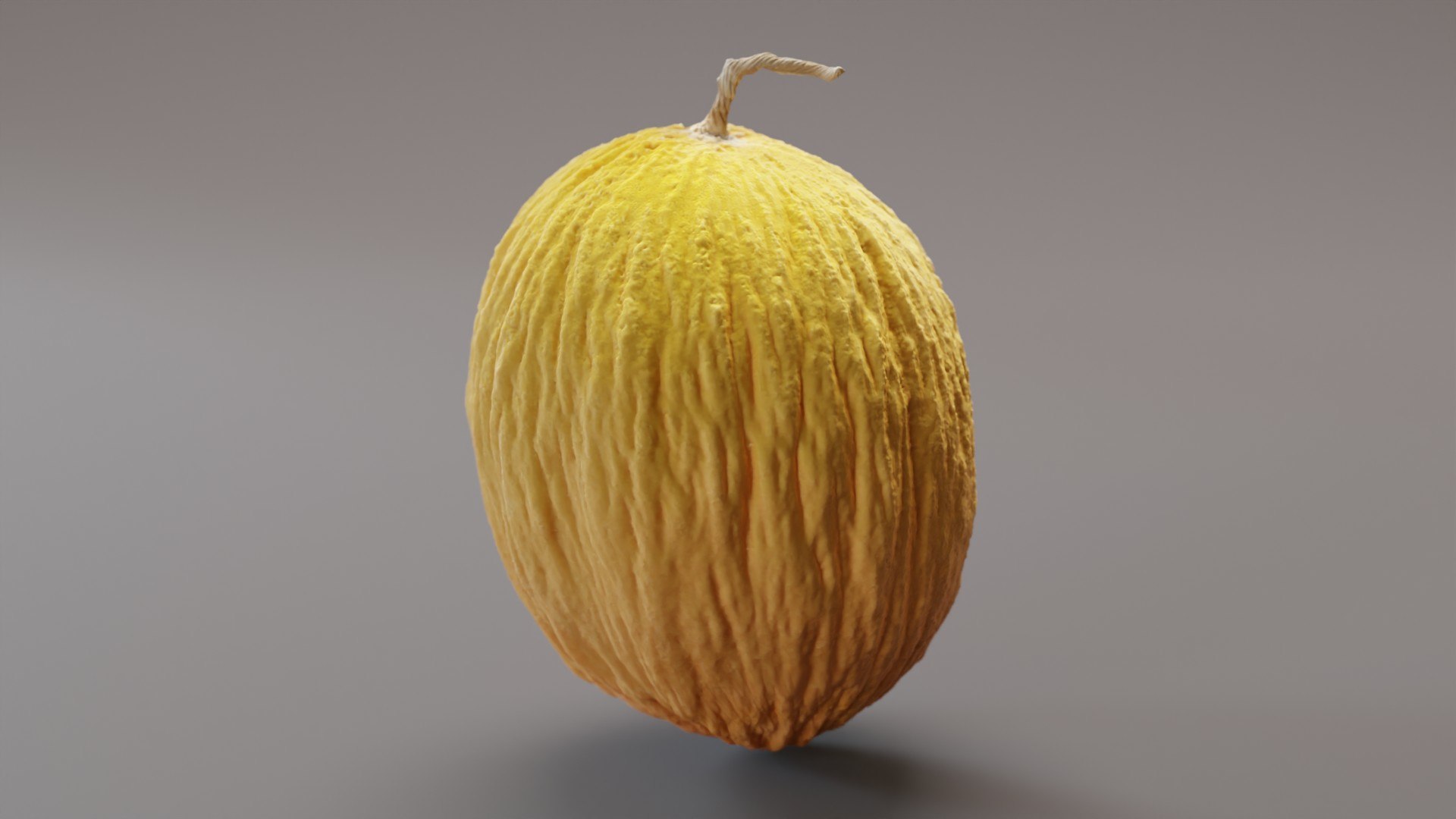 3D Melon 001 - Photoscanned Model - TurboSquid 2100075