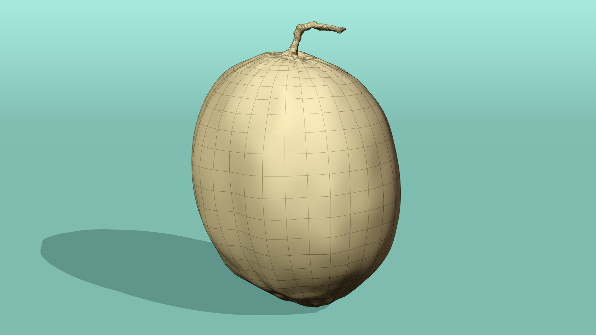 3D Melon 001 - Photoscanned Model - TurboSquid 2100075