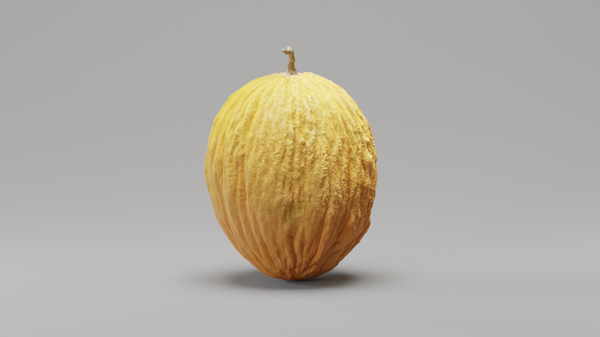 3D Melon 001 - Photoscanned Model - TurboSquid 2100075