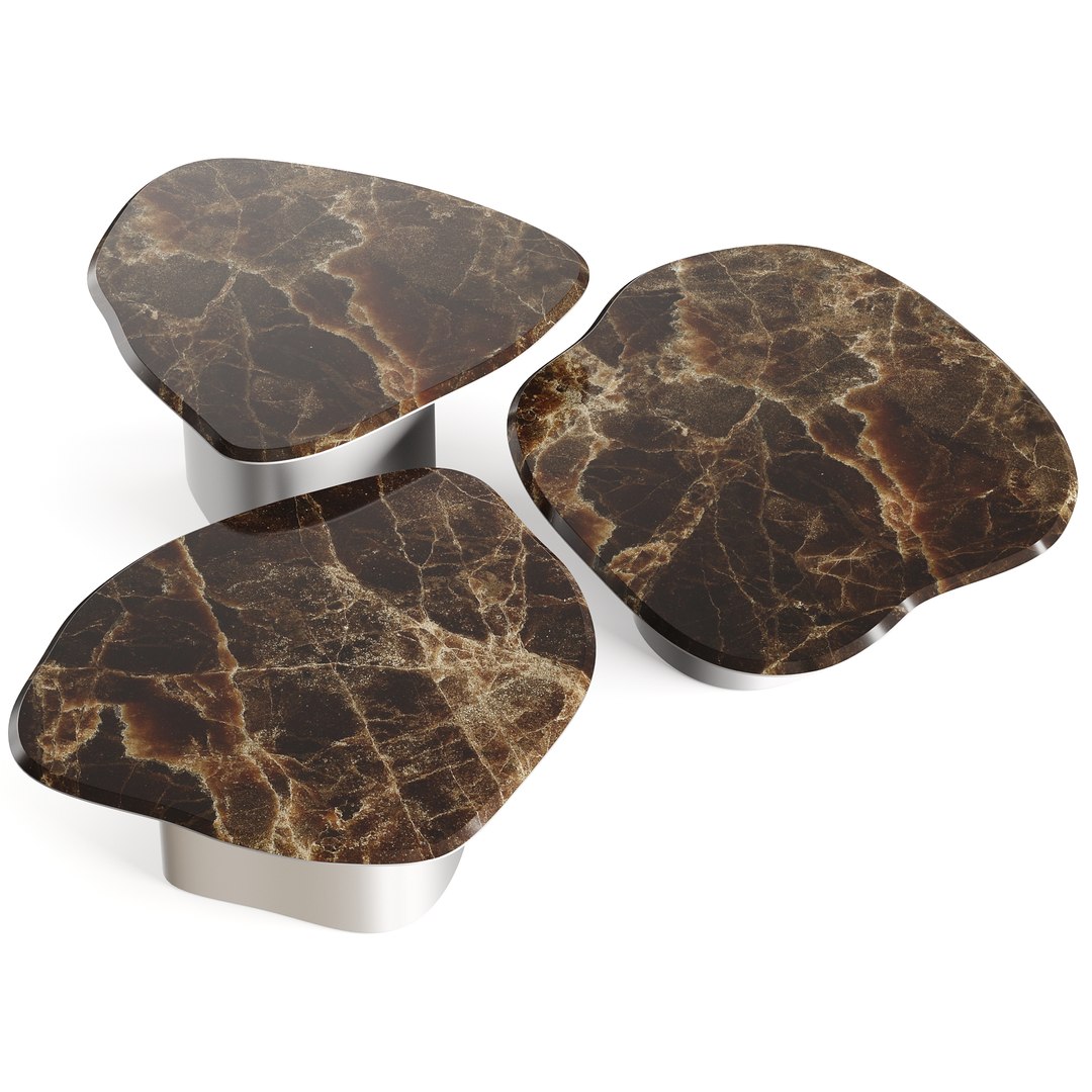 3D Secolo Fragment Coffee Table Model - TurboSquid 2053929