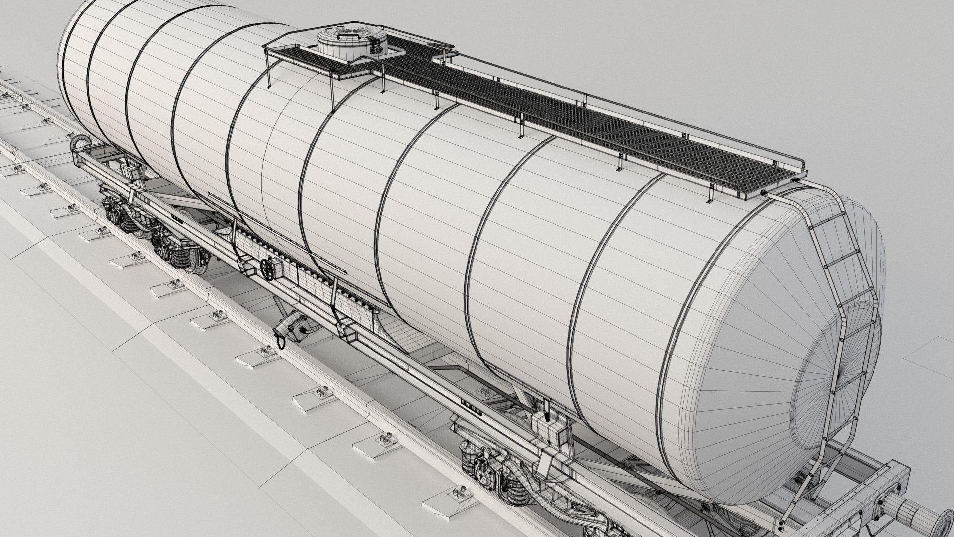 Train Tank Oil Model - TurboSquid 1524261