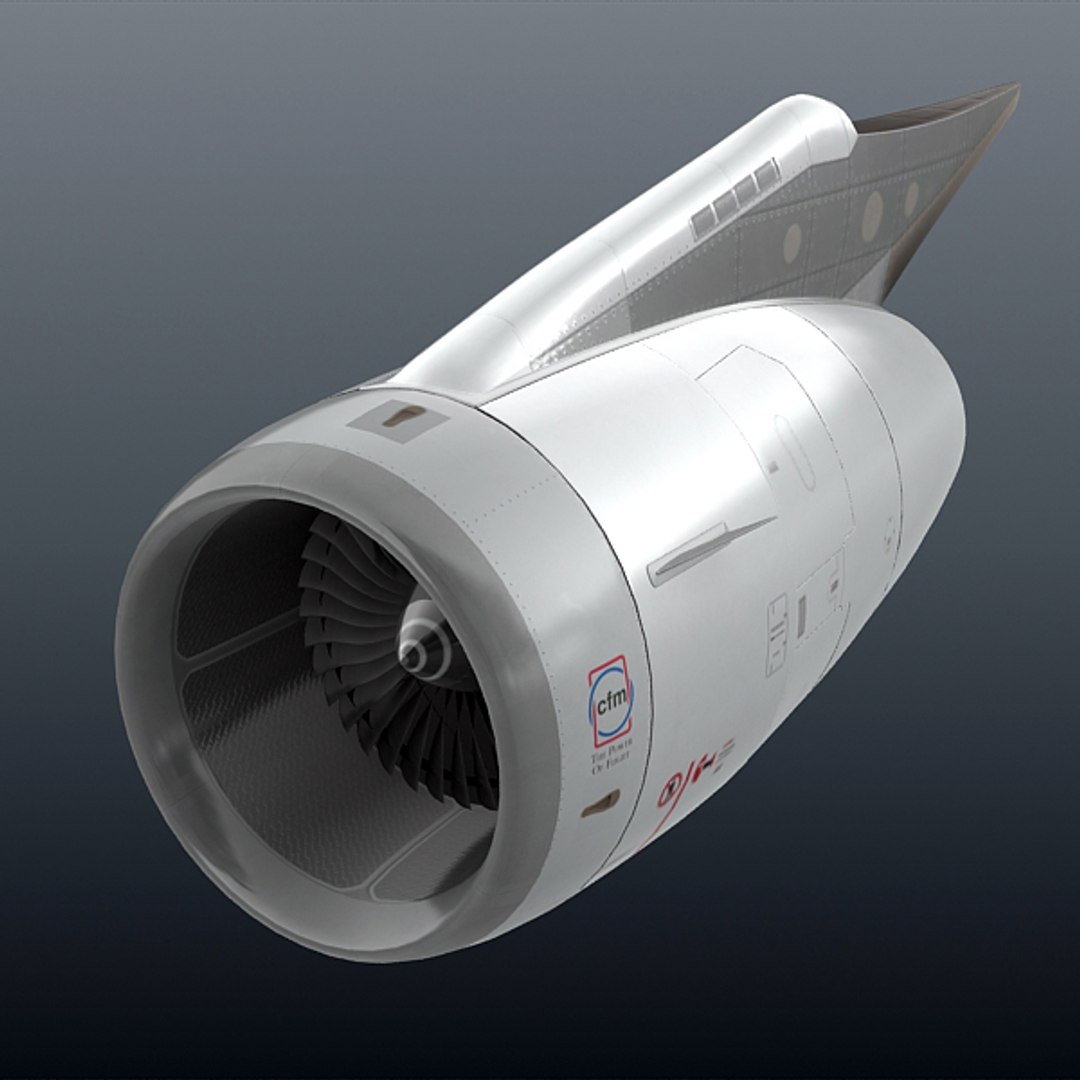 Cfm56 Jet Engine Lite Lwo