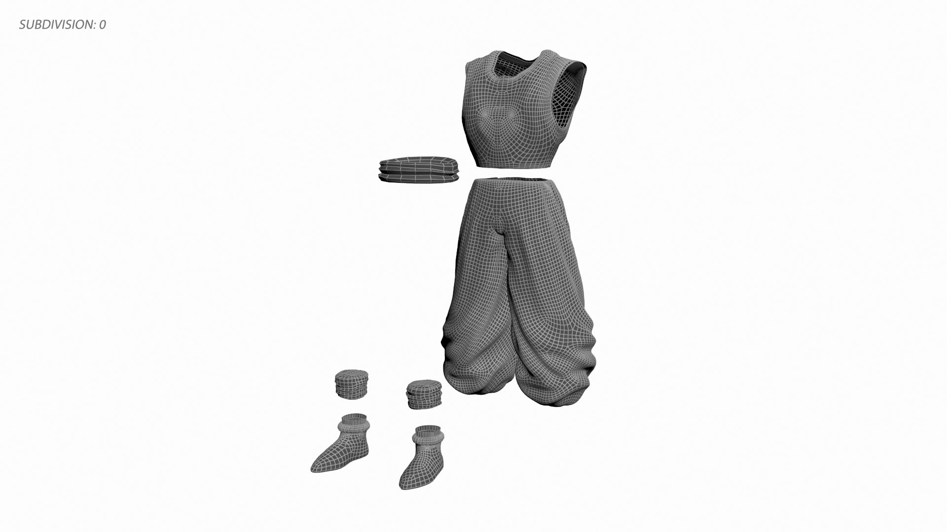Piccolo outfit 3D model - TurboSquid 1966761