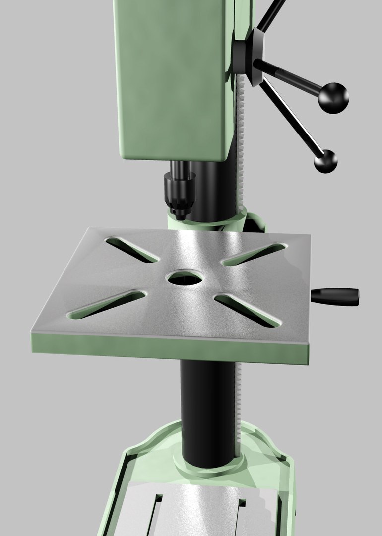 Drilling Machine Power 3d Model