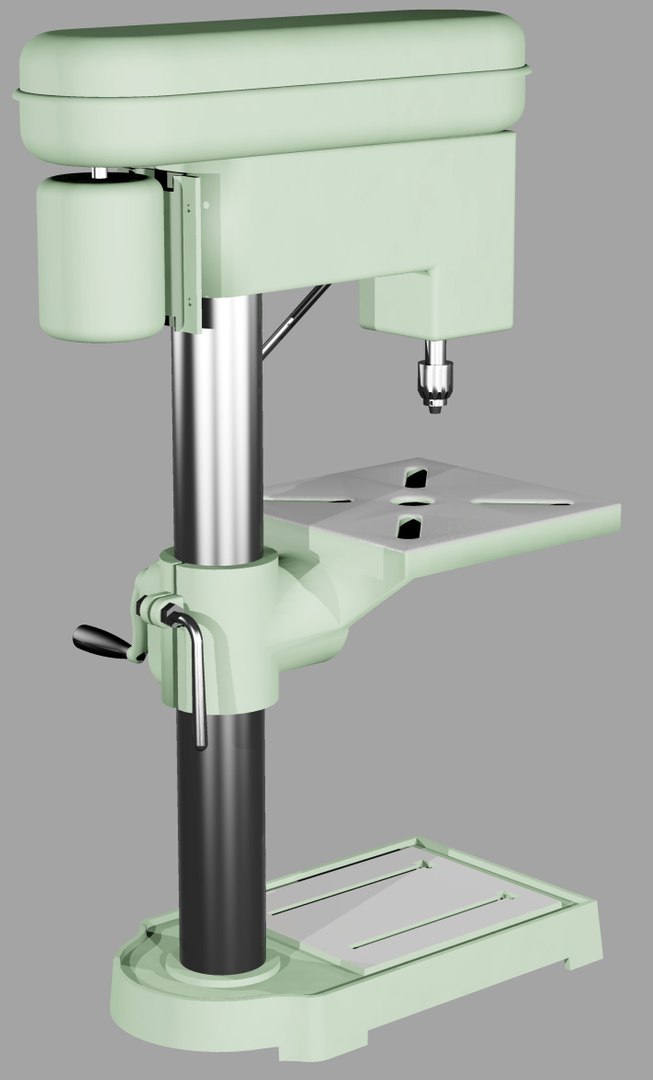 Drilling Machine Power 3d Model