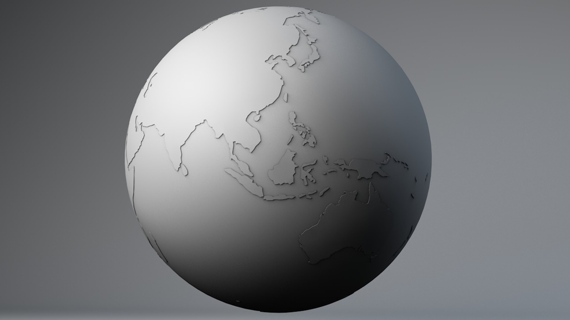 3d c4d earth water landmass