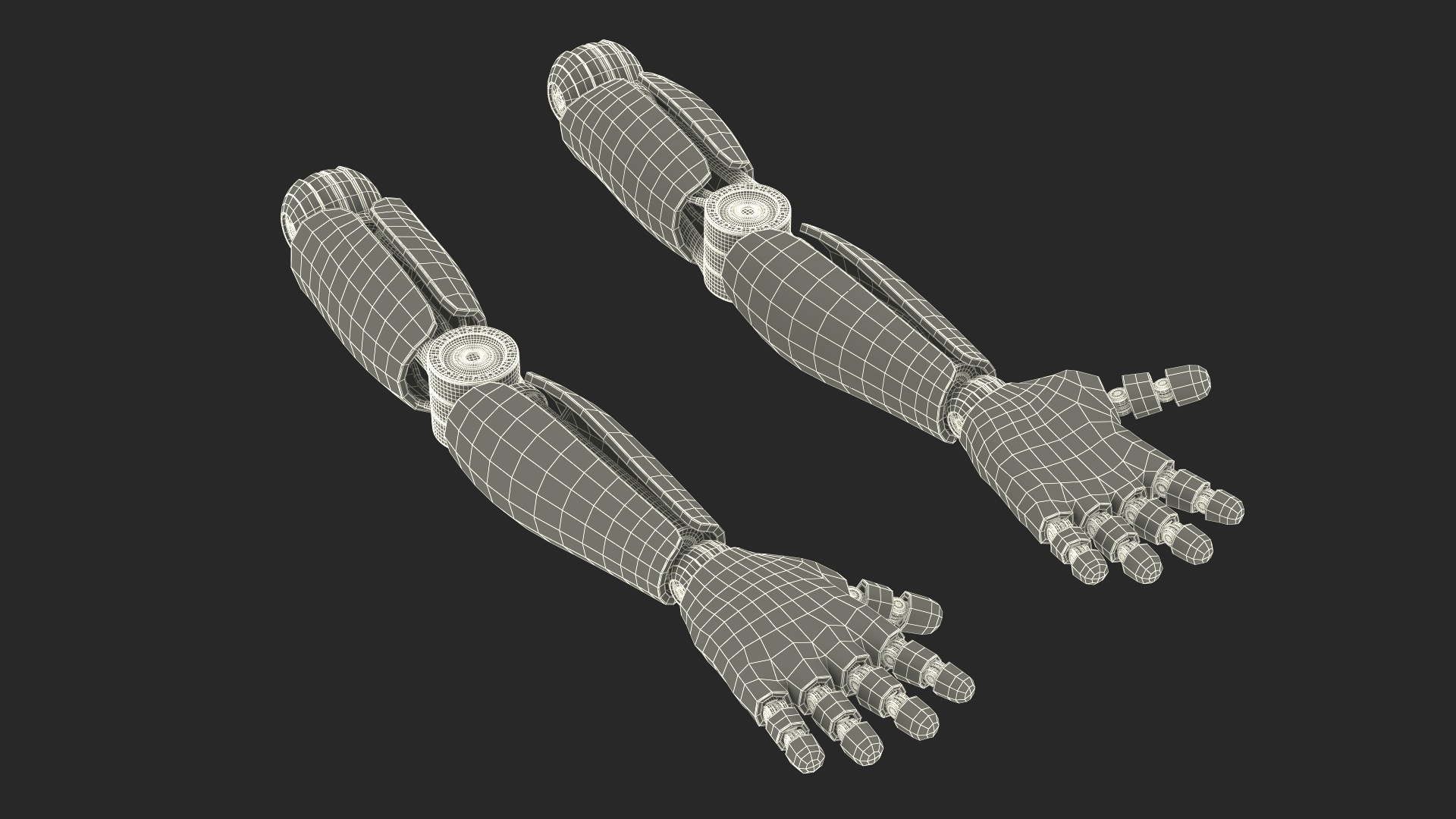 Hands Cyborg Child 3D - TurboSquid 2378171