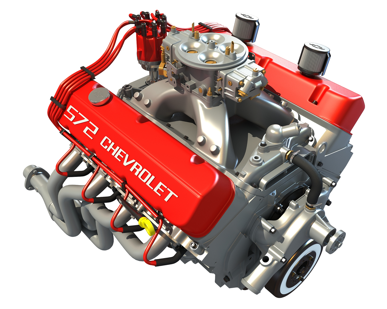 Big block crate engine 3D - TurboSquid 1234225