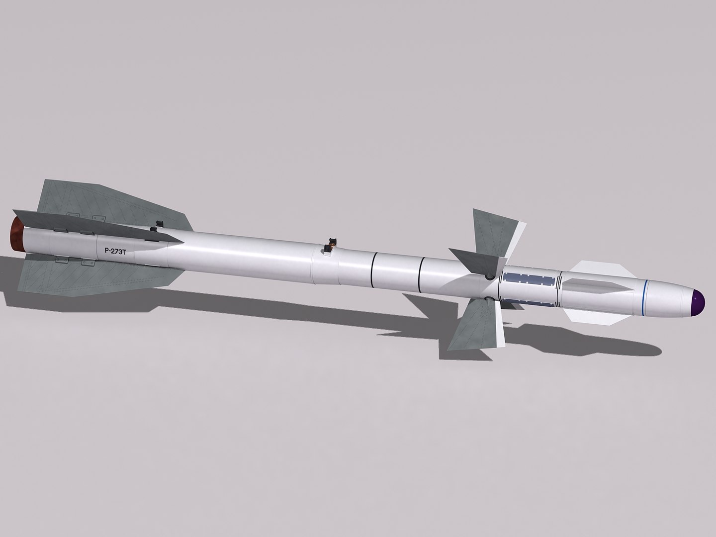 R-27 Missile 3d Model