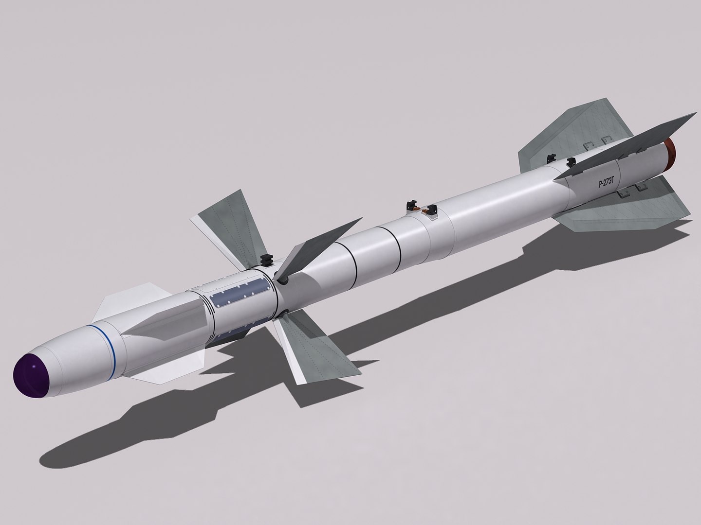 R-27 Missile 3d Model