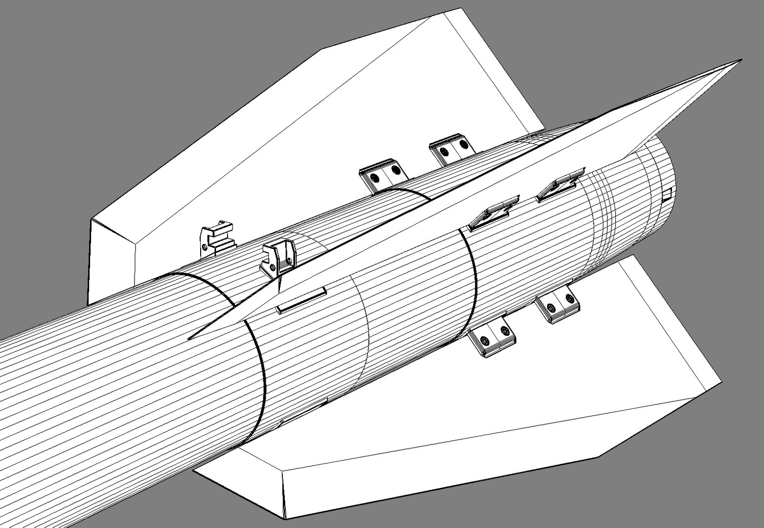 R-27 Missile 3d Model