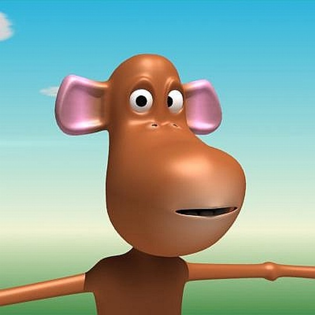 Cartoon Monkey Max