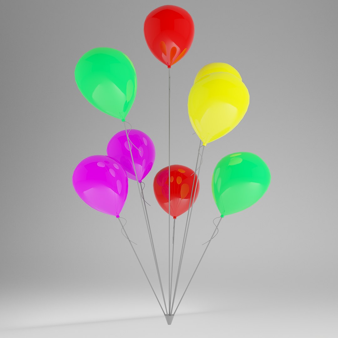 3D BALLOON Model - TurboSquid 2074341