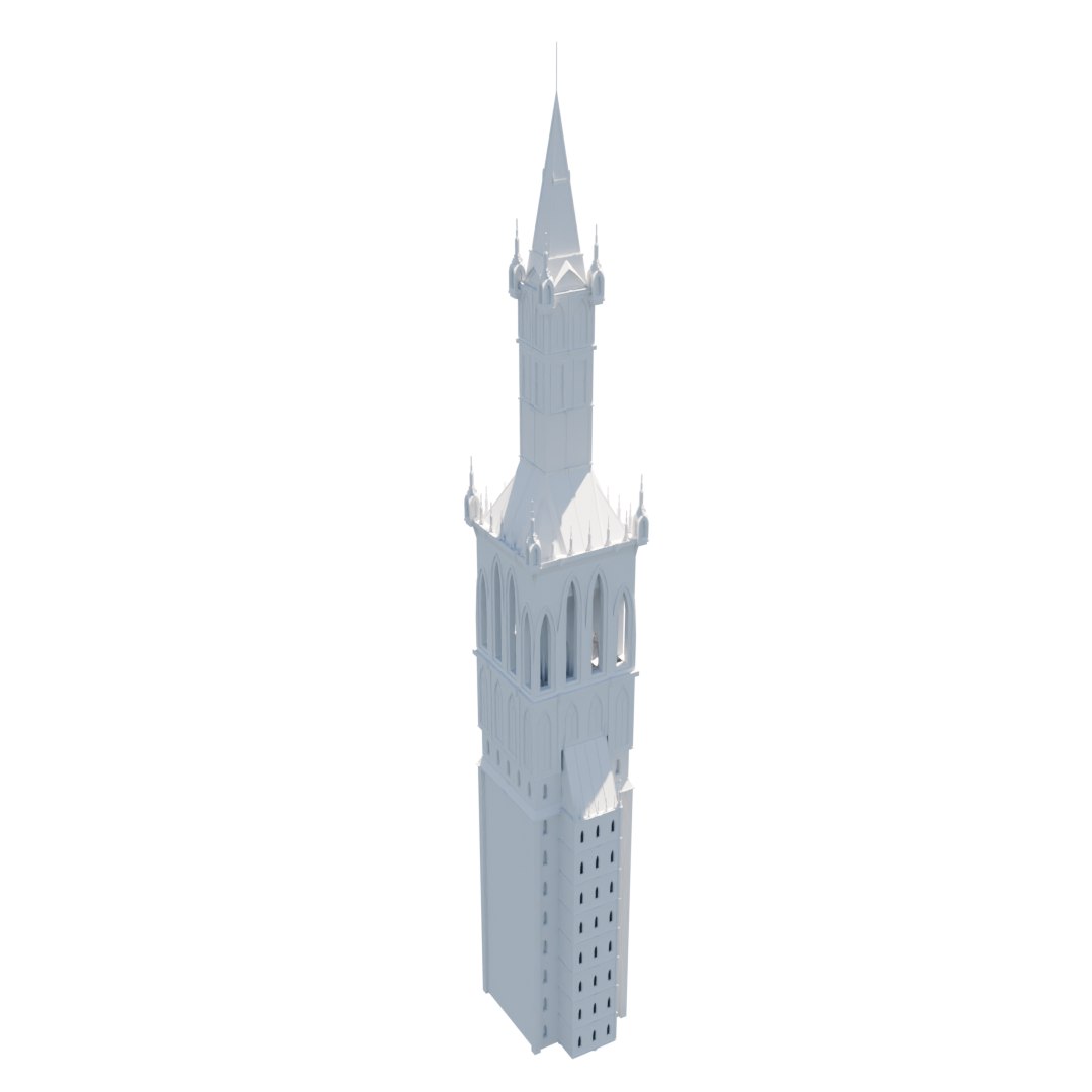 Gothic Castle Assets 3D Model - TurboSquid 2268945