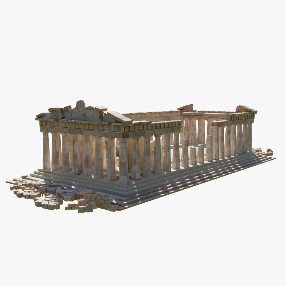 3D model Parthenon - Acropolis - TurboSquid 2099385