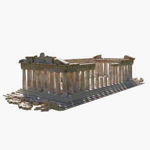3D Parthenon Models - Browse & Download Formats - TurboSquid