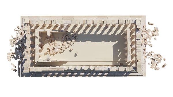 modelo 3d Partenón - Acrópolis - TurboSquid 2099385