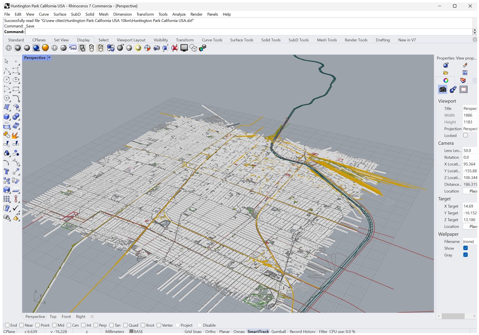 3D Huntington Park California USA - TurboSquid 2194808