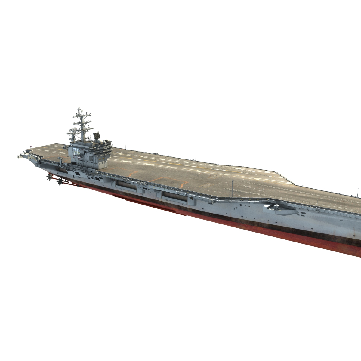 uss ronald reagan cvn-76 3d model
