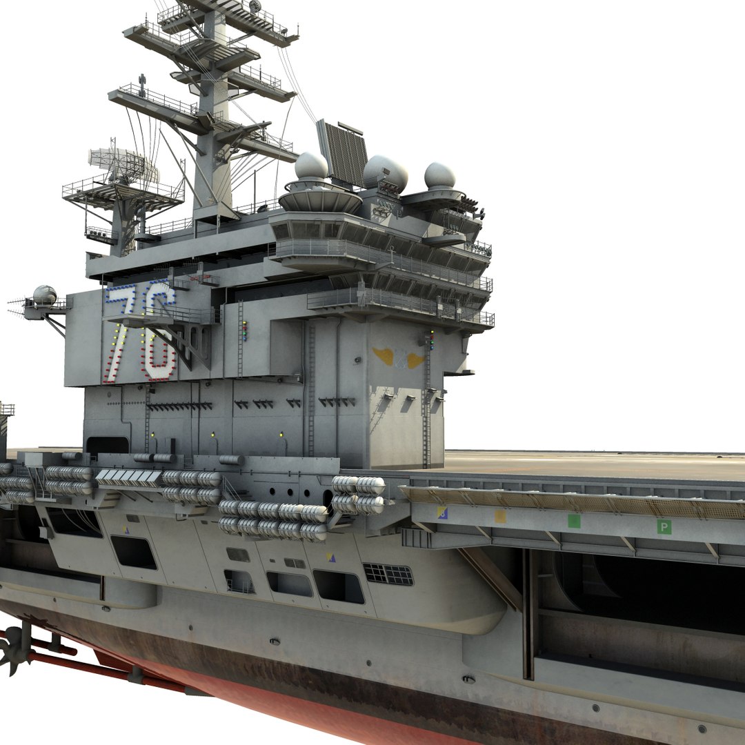 Uss Ronald Reagan Cvn-76 3d Model