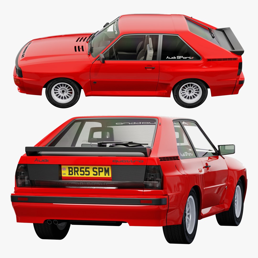 3D Audi Sport Quattro 1984 - TurboSquid 1958993