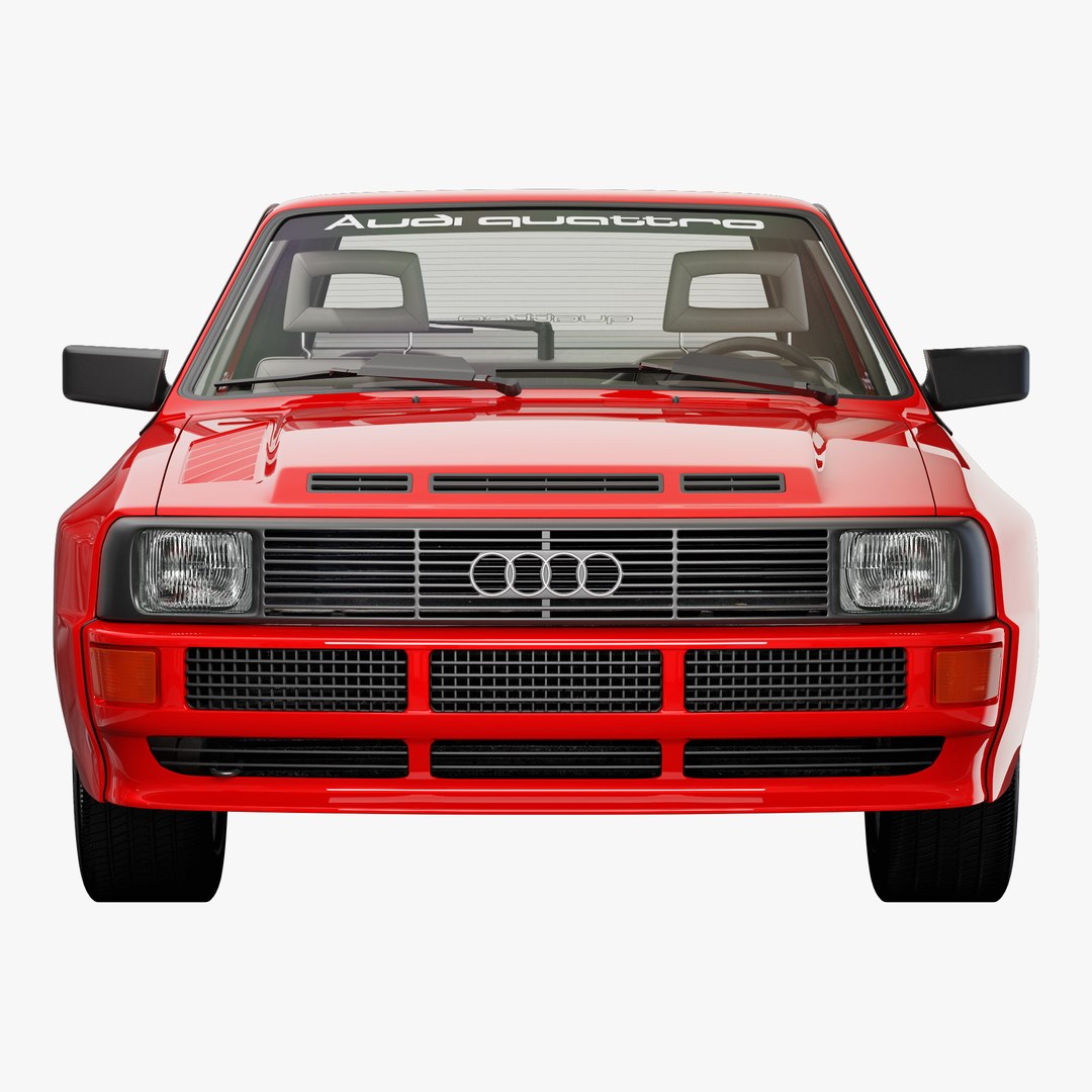 3D Audi Sport Quattro 1984 - TurboSquid 1958993