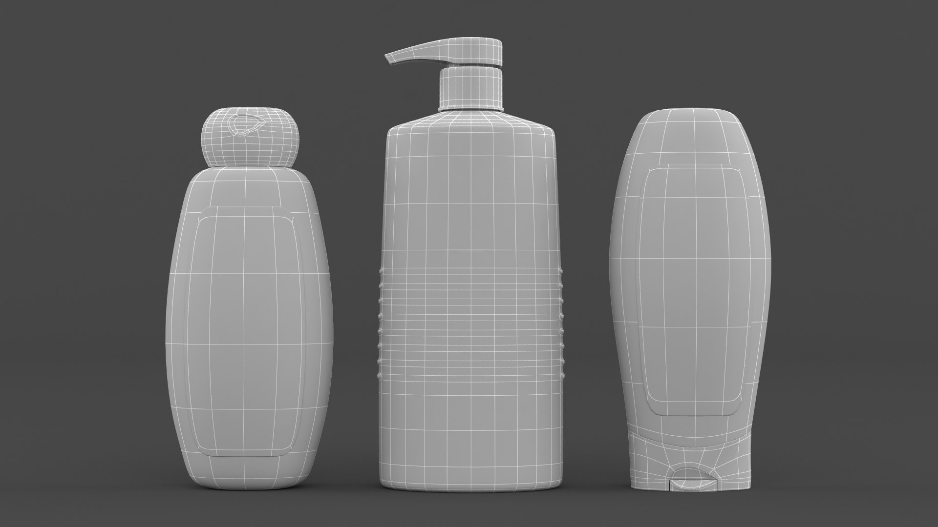 3D Model Garnier Shampoo And Conditioner - TurboSquid 2198749