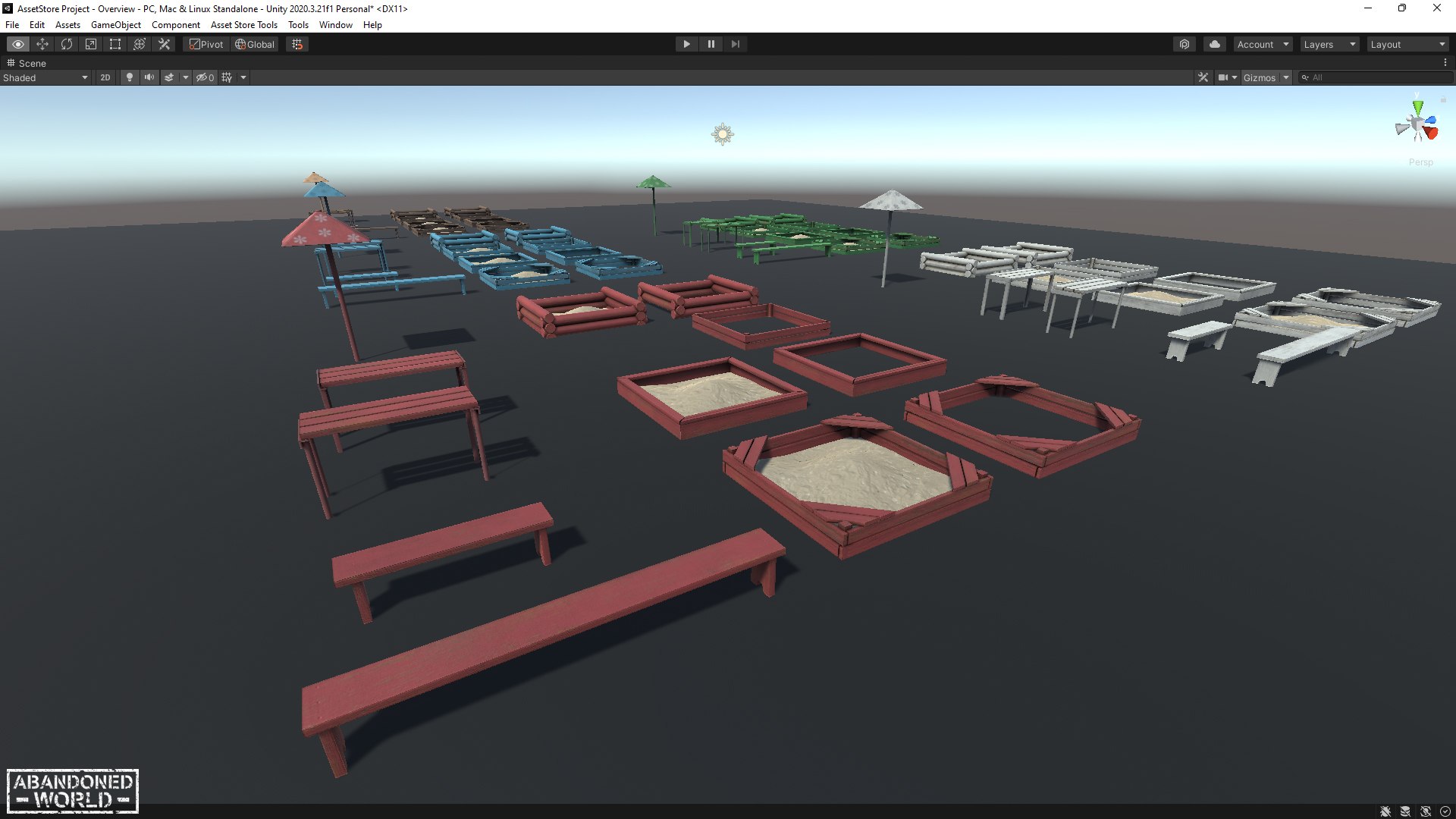 Sandbox Set For Playground 3D Model - TurboSquid 1990327