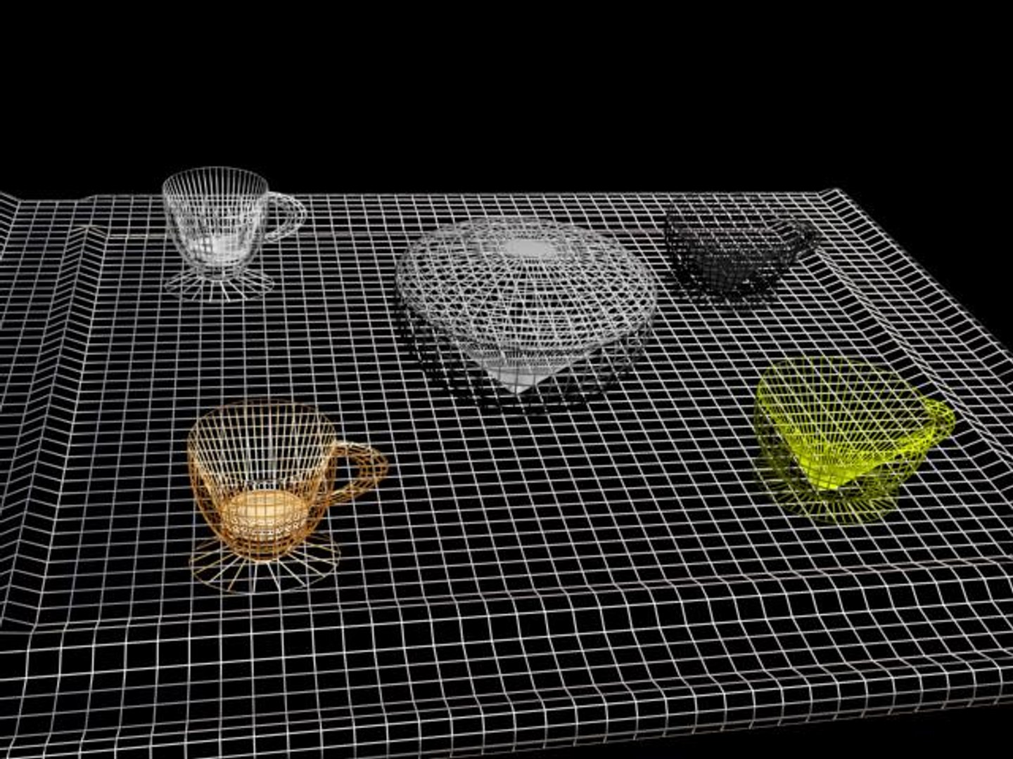 Maya Cups Platter