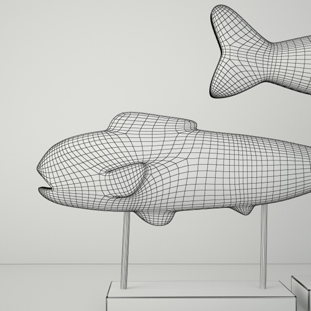 3D Model Ocean Fish Figure Set - TurboSquid 1200876