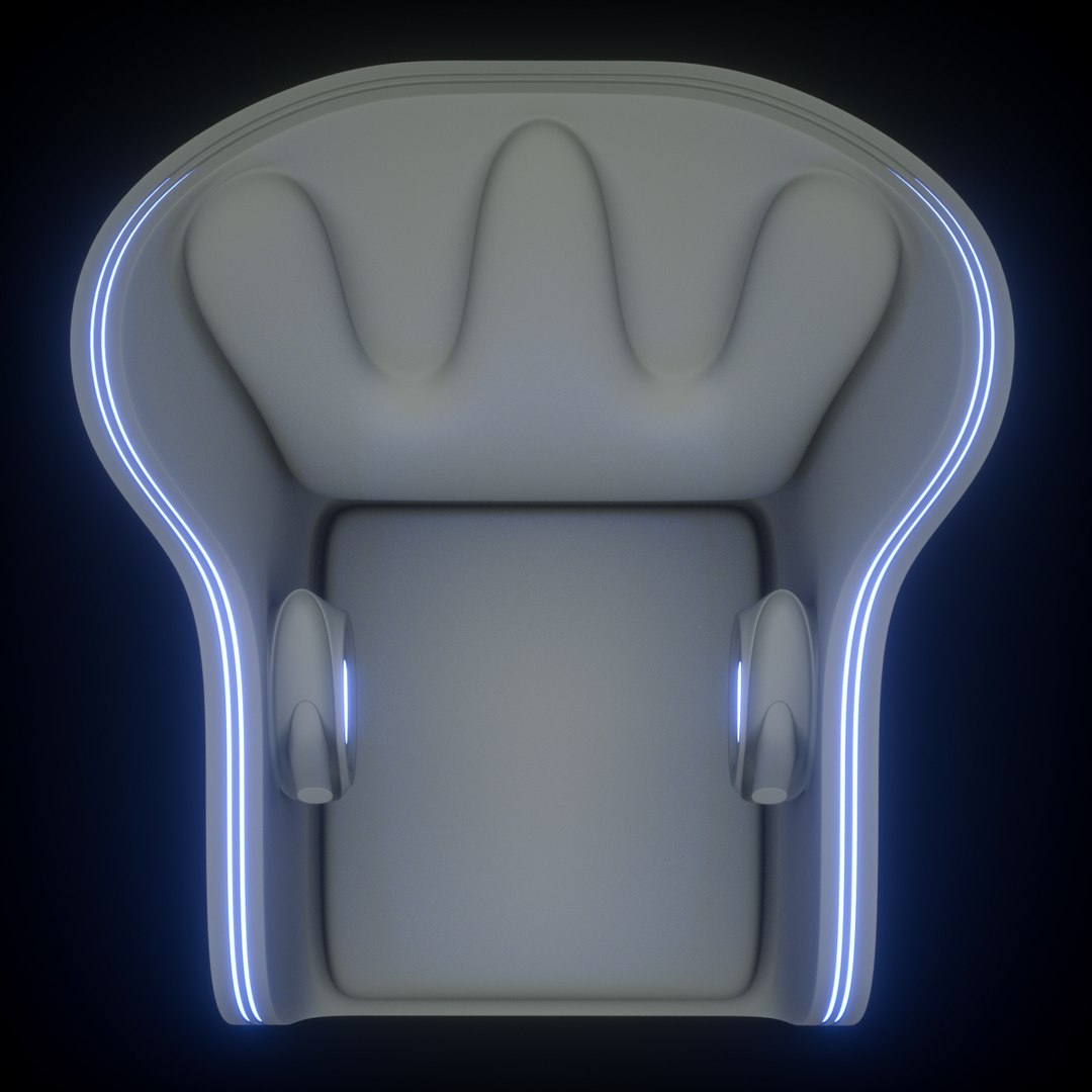 Pilot Seat Model - TurboSquid 1590693
