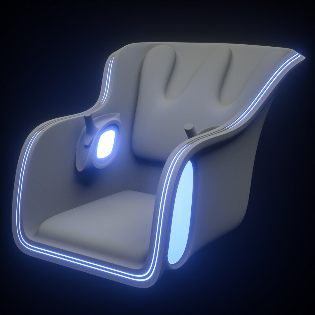 Pilot Seat Model - TurboSquid 1590693