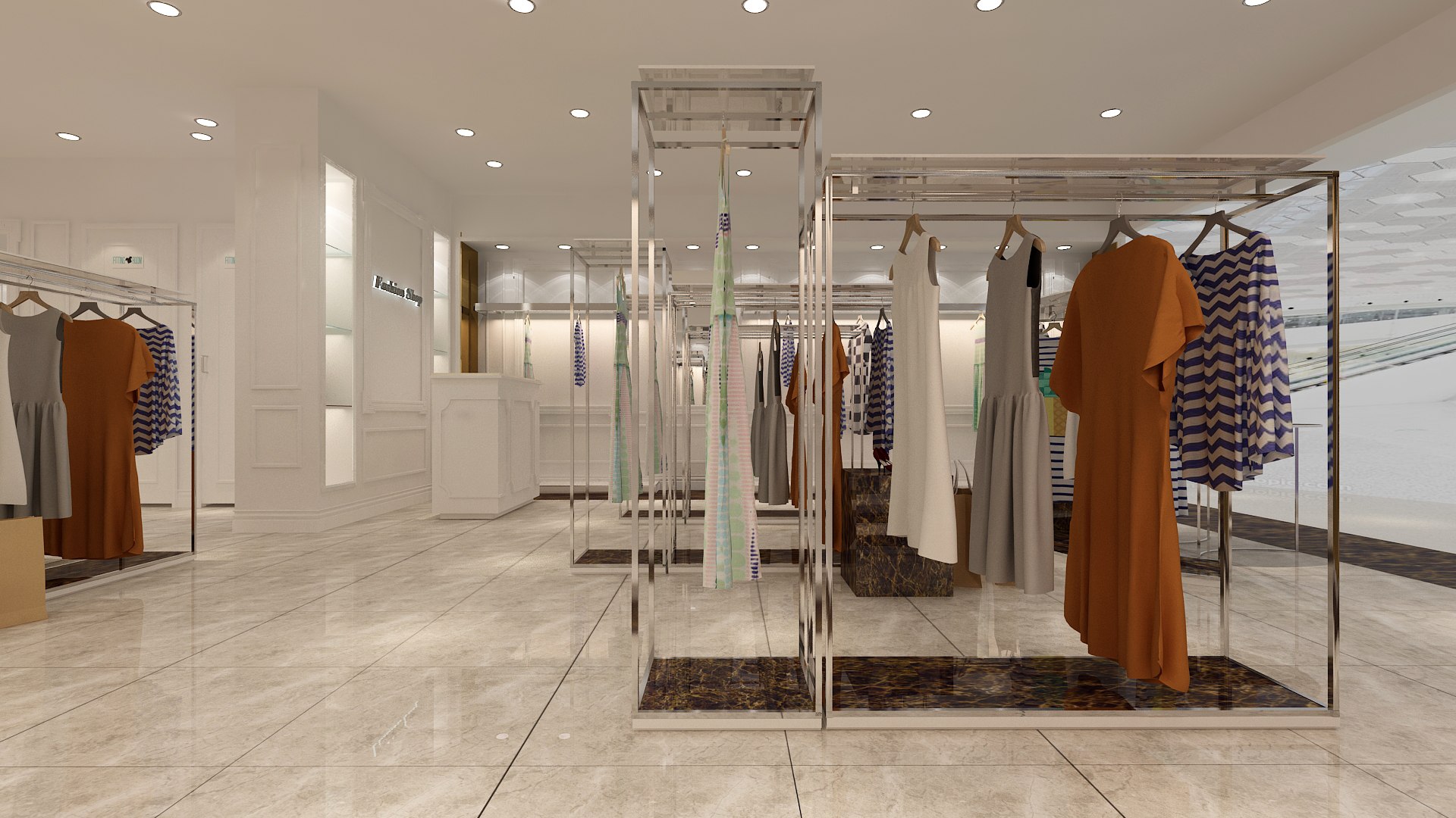 3D Model Clothing Store 05 - TurboSquid 1879093