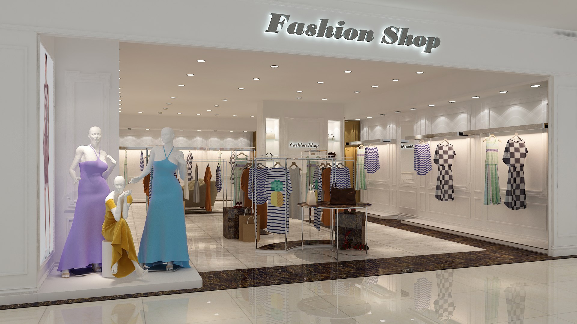3D Model Clothing Store 05 - TurboSquid 1879093