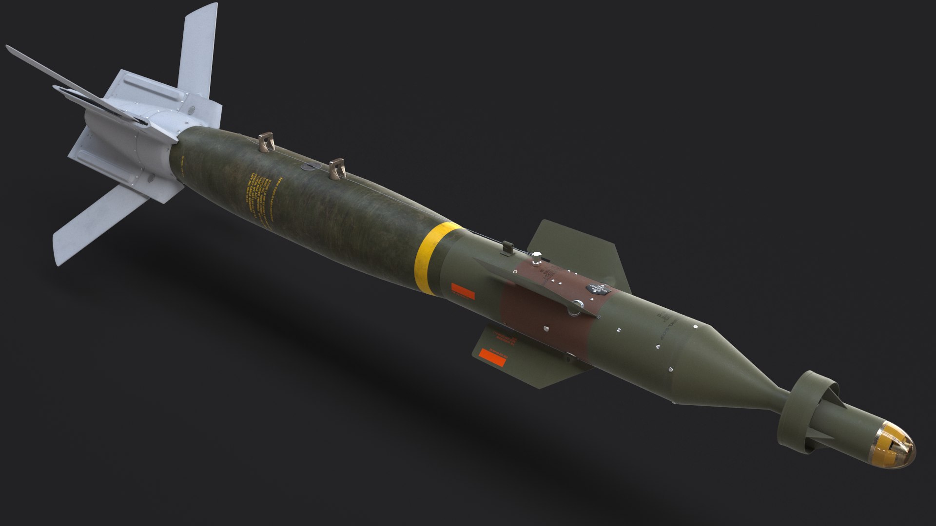 GBU-12 Paveway II 3D model - TurboSquid 2178612